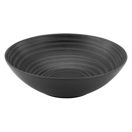 Creatable Salatsch&uuml;ssel Lava black stone 24 cm