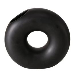 Boltze Vase Mellery schwarz 19 cm