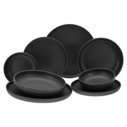 Creatable Tellerset Uno 8-tlg. schwarz