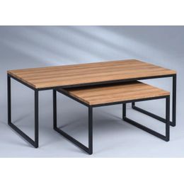 M2 Beaut&eacute; M2 Kollektion Couchtisch Eiche Braun ca. 60x35x60 cm