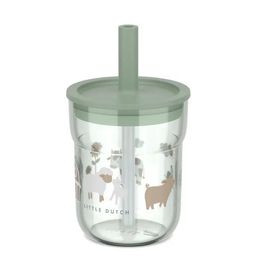 Mepal Kindertrinkglas Mio Little Farm mit Halm 250 ml