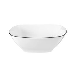 Seltmann Weiden Seltmann Dessertschale eckig Lido Black Line 15 cm
