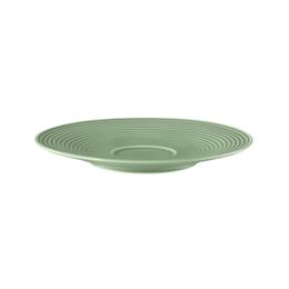 Seltmann Weiden Seltmann Kombi-Untertasse gro&szlig; Salbeigr&uuml;n 16,5 cm