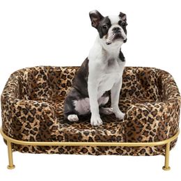 KARE Design Hund/Katzenbett Diva Leomuster 63x25x44 cm