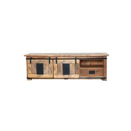 3S Frankenm&ouml;bel TV-Board Mango lackiert ca. 160x45x50 cm