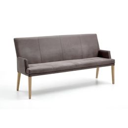NIEHOFF SITZM&Ouml;BEL Niehoff Komfortbank LaVie-Color-Line Taupe 160 cm