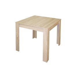 M&auml;usbacher Esstisch Bull 80x80 cm eiche s&auml;gerau