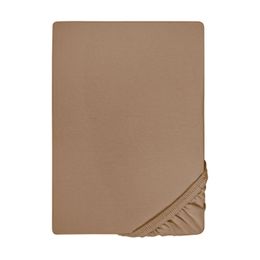 biberna Feinjersey-Spannbetttuch macchiato 1x 140x200 cm - 160x200 cm
