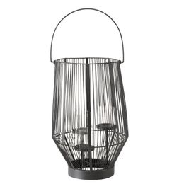 Boltze Windlicht Alexandra schwarz 30x45 cm