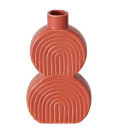 Boltze Vase Brenda Orange 20 cm