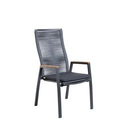 Interliving Armlehnstuhl Anthrazit ca. 66,5x57x107 cm