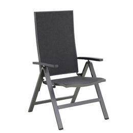 MwH Multipositionsstuhl Verona Iron Grey ca. 60,5x109x71 cm