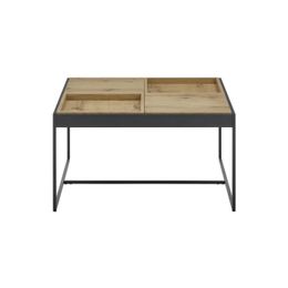 ABP Couchtisch Larkana Eiche furniert ca. 83x45x83 cm