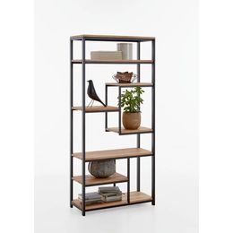 NIEHOFF SITZM&Ouml;BEL Niehoff Regal Vintage-Dining Balkeneiche Natur massiv ca. 85x183x36 cm