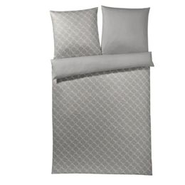 JOOP! JOOP ! Bettw&auml;sche Satin Cornflower Gradiant Beige 155x200 cm
