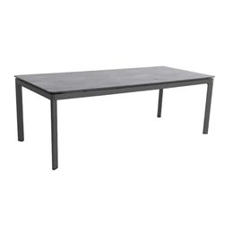 MwH Gartentisch Alutapo HPL/Iron Grey ca. 220x74x95 cm