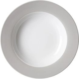 Ritzenhoff & Breker Ritzenhoff Suppenteller Doppio 22 cm Grau