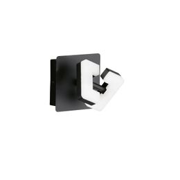 Fischer und Honsel F&H Leuchtenserie, 11 x 11 cm Sandschwarz