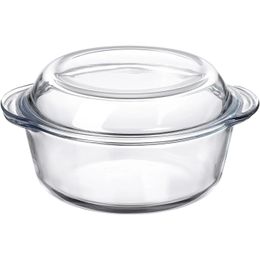 Ritzenhoff & Breker Ritzenhoff Auflaufform Cucina 1,5 L mit Deckel Klar