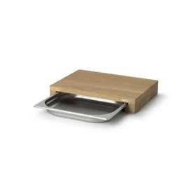 CONTINENTA Schneidbrett aus Stirnholz 39x27x7 cm