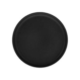 Creatable Gourmetplatte rund Uno Schwarz 33 cm