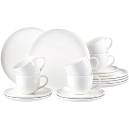 Ritzenhoff & Breker Ritzenhoff Kaffeeservice Skagen 18-tlg. Wei&szlig;