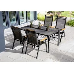 Kettler Gartentisch HPL Platte Anthrazit ca. 180x95 cm