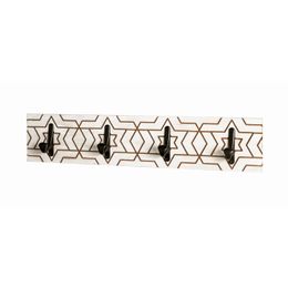 HAKU Wandgarderobe Lina schwarz, wei&szlig;