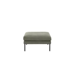 Roomio No. 4101 Hocker Feincord oliv ca, 80x80 cm