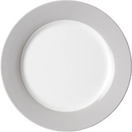 Ritzenhoff & Breker Ritzenhoff Dessertteller Doppio 20,5 cm Grau