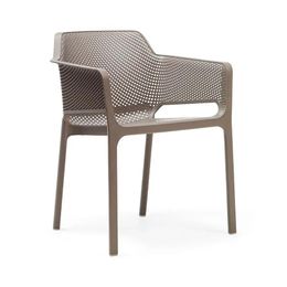 Best Freizeitm&ouml;bel Best Gartenstuhl stapelbar Ohio 61x80x59 cm Taupe