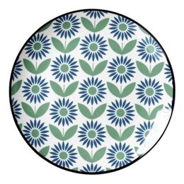 Ritzenhoff & Breker Ritzenhoff Speiseteller Scandi 27 cm Gr&uuml;n/Blau