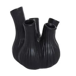 Hogewoning Vase Watrous 25cm Black