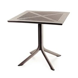 Best Freizeitm&ouml;bel Best Gartentisch Ohio 80x74,5x80 cm Taupe