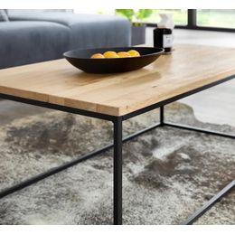 Stolkom Couchtisch Thor Eiche Massiv ca. 110x40x60 cm