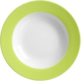 Ritzenhoff & Breker Ritzenhoff Suppenteller Doppio 22 cm Gr&uuml;n