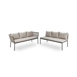 Stern Dining Bank Set Marla Kordel Salt/Graubaun mit Kissen Beige