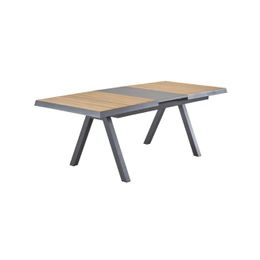 LC Garden Ausziehtisch Kumasi ca. 160-210x100x76 cm Teakholz/Anthrazit