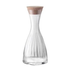 BOHEMIA CRISTAL Karaffe mit Optik 1,2 L