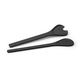 CONTINENTA Salatbesteck Duracore Schwarz 31,5 cm