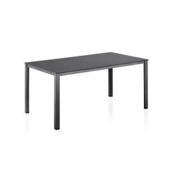 Kettler Gartentisch HPL Platte Anthrazit ca. 160x95 cm
