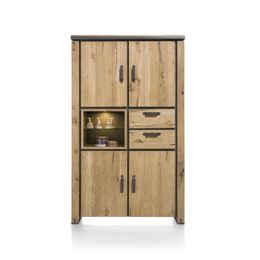 Henders & Hazel Farmland Schrank 39611-RWB, Eiche Railway brown furniert, ca.120x200x45 cm
