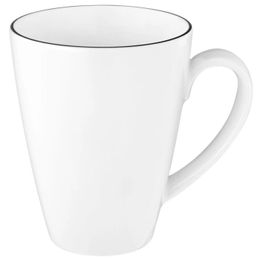 Seltmann Weiden Seltmann Becher mit Henkel Lido Black Line 0,35 l