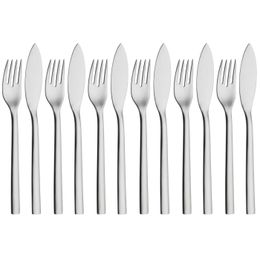 WMF Nuova Fischbesteck-Set, 12-teilig