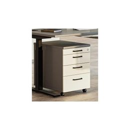 Nowy Styl Rollcontainer E10 MS Slate/Cashmere ca. 43x60x60 cm