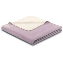 Biederlack Wohndecke Lilac/ecru 150x200 cm