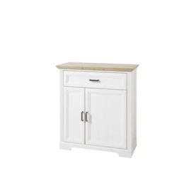 Innostyle Schuhschrank Jasmin Pinie Hell/Eiche Artisan ca. 93x102x41 cm