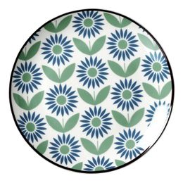 Ritzenhoff & Breker Ritzenhoff Fr&uuml;hst&uuml;cksteller Scandi 20,5 cm Gr&uuml;n/Blau
