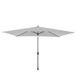 Doppler Schirm myZone ca. 300x200 cm 6-tlg. Hellgrau