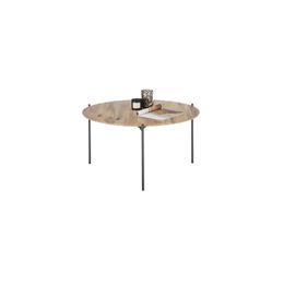 MCA Couchtisch rund Assuan Eiche ca. 74x38x74 cm